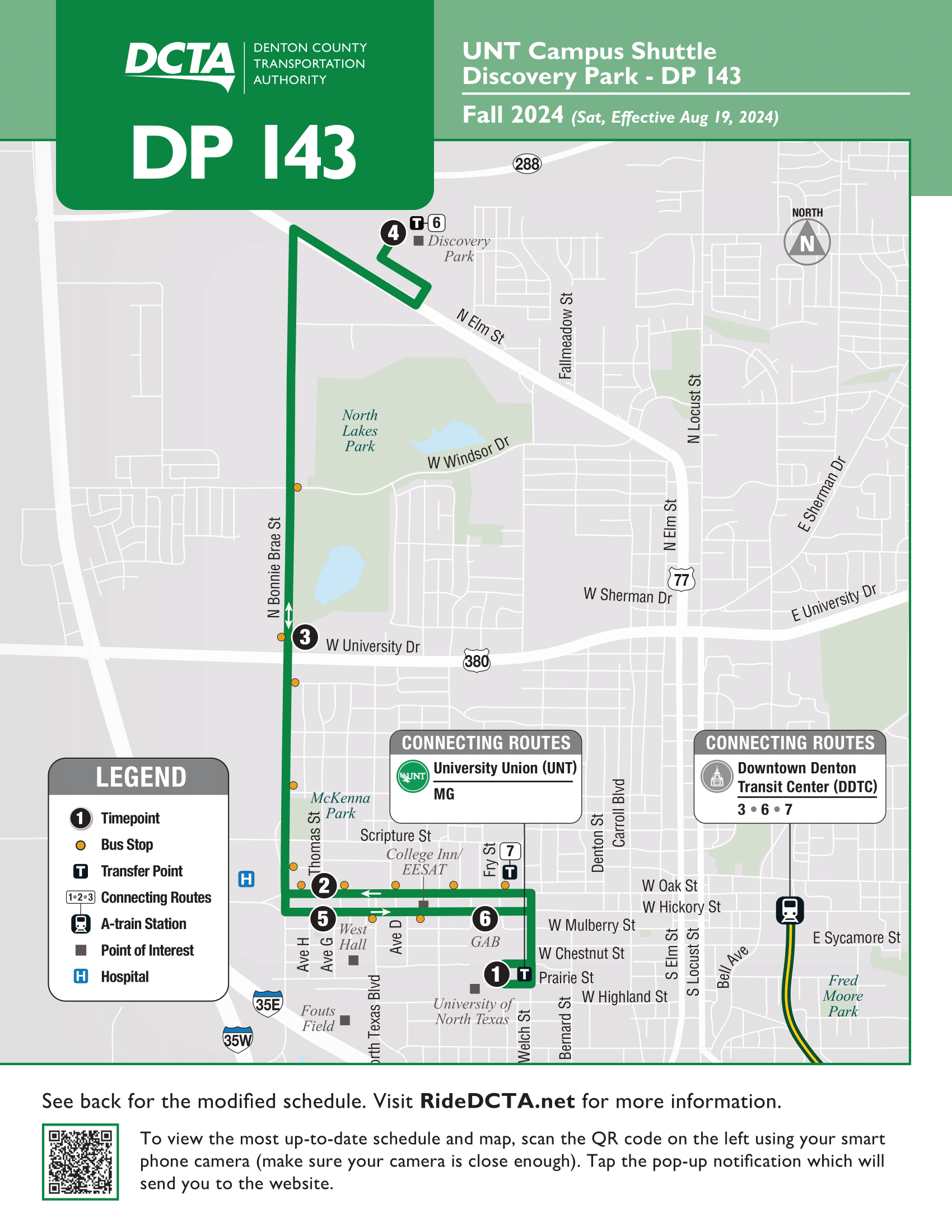 University Routes | DCTA