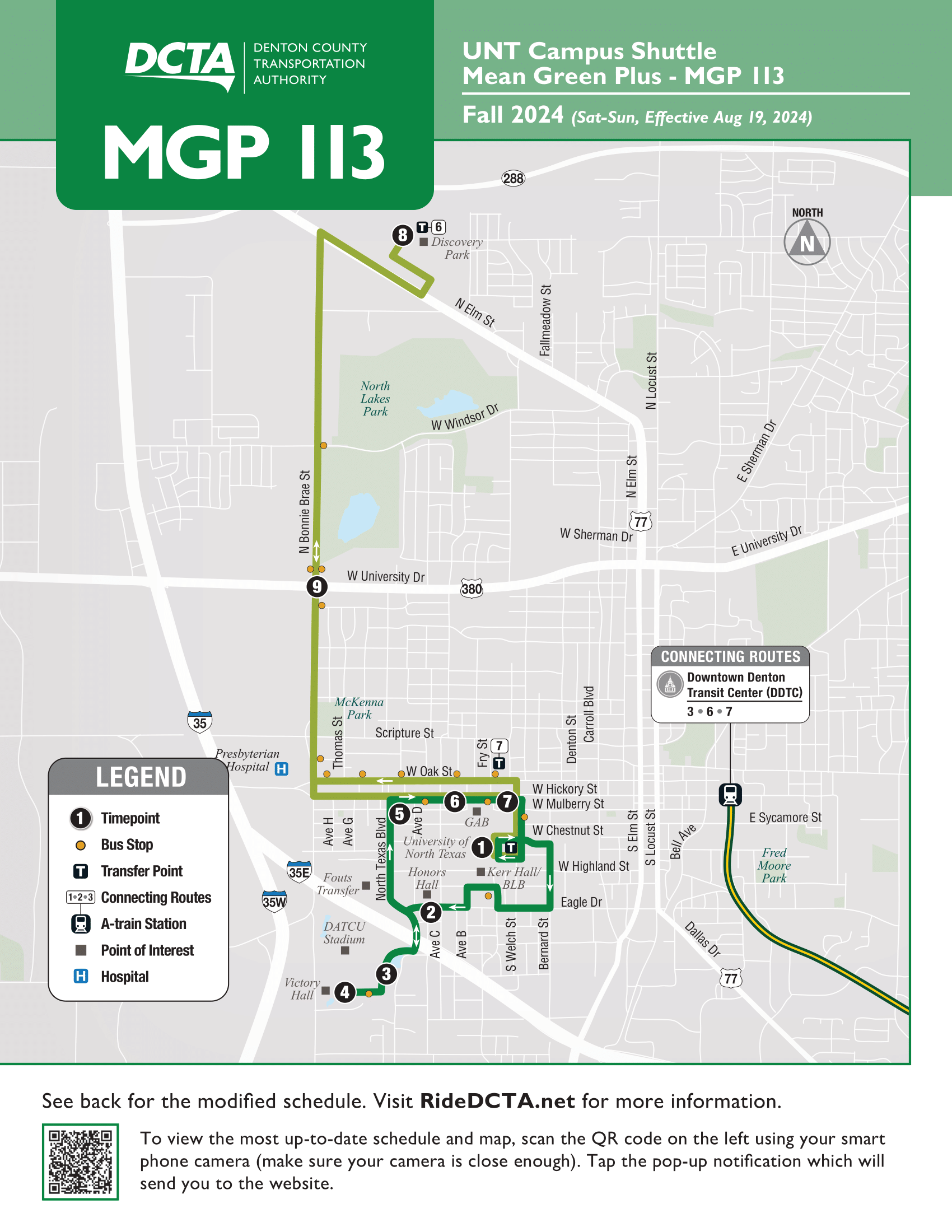 University Routes | DCTA
