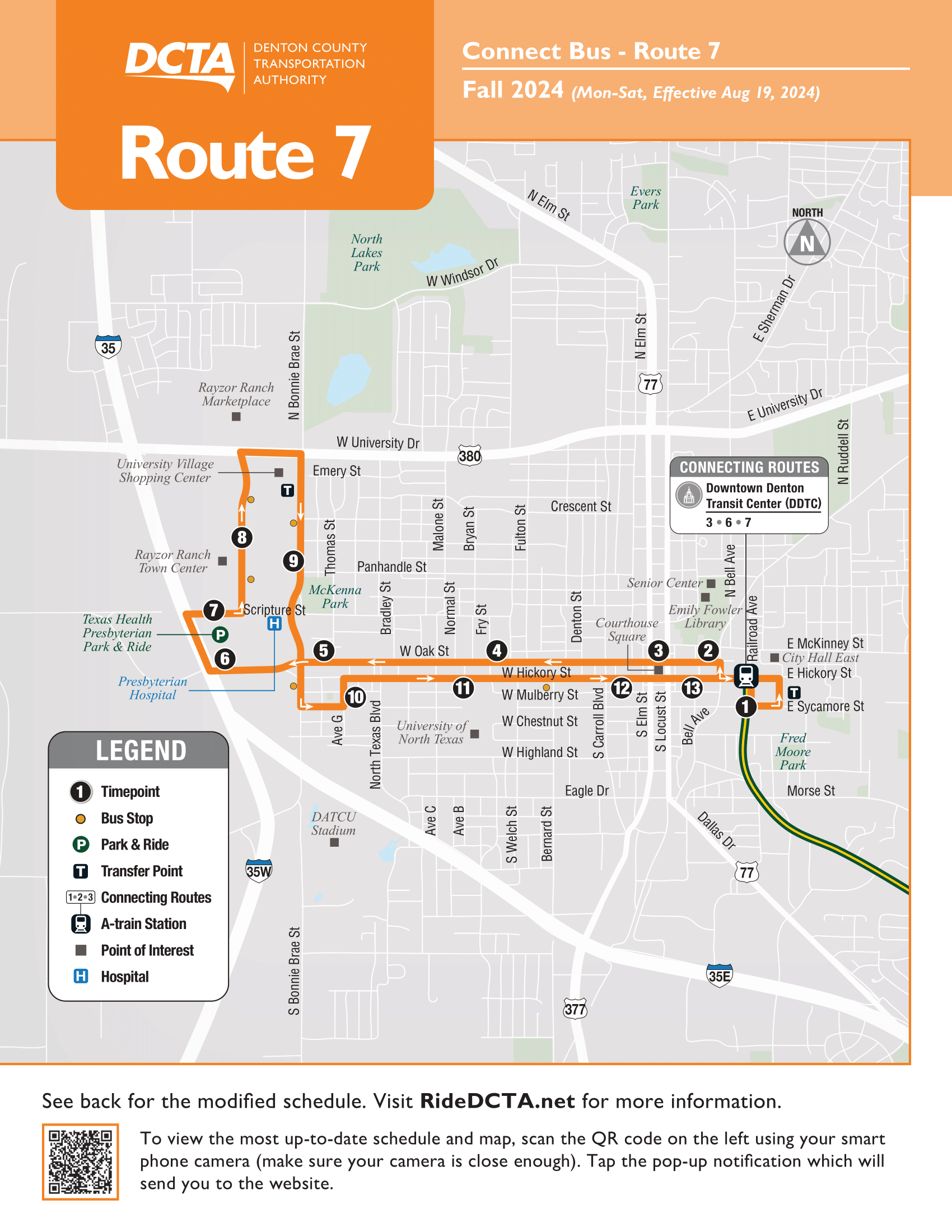 University Routes | DCTA
