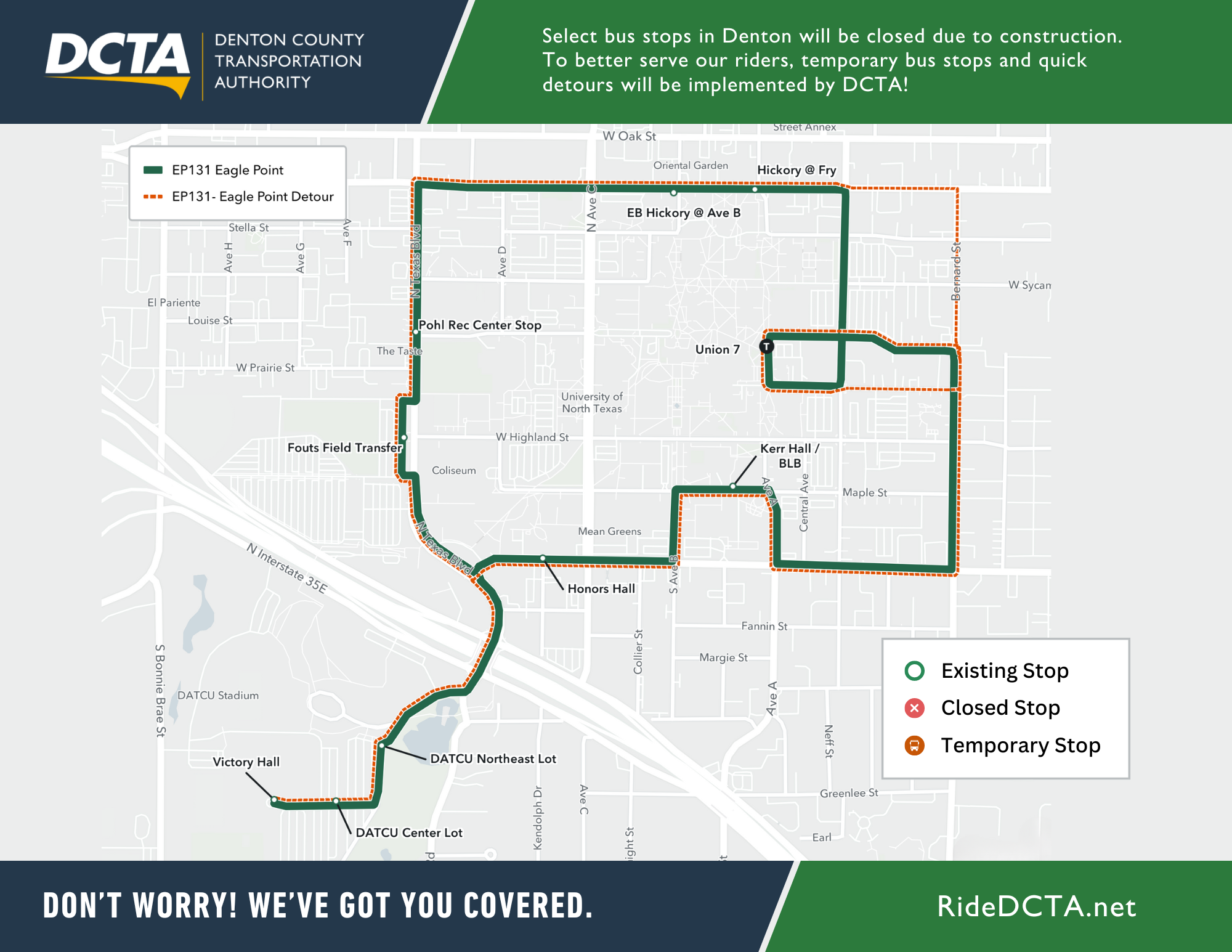 Service Updates | DCTA