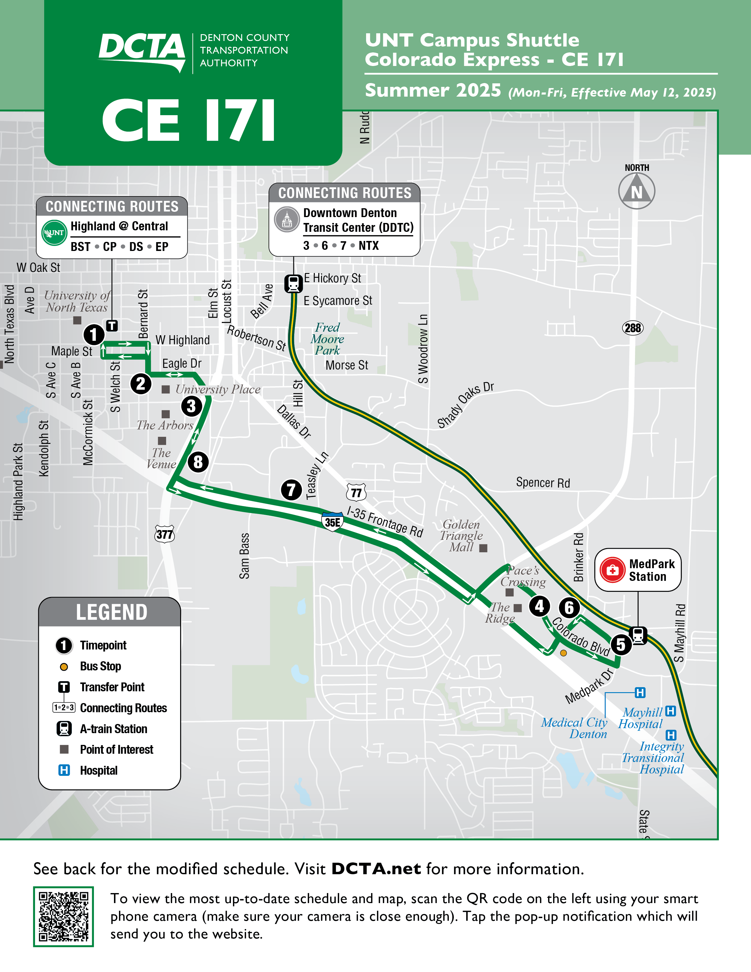 University Routes | DCTA