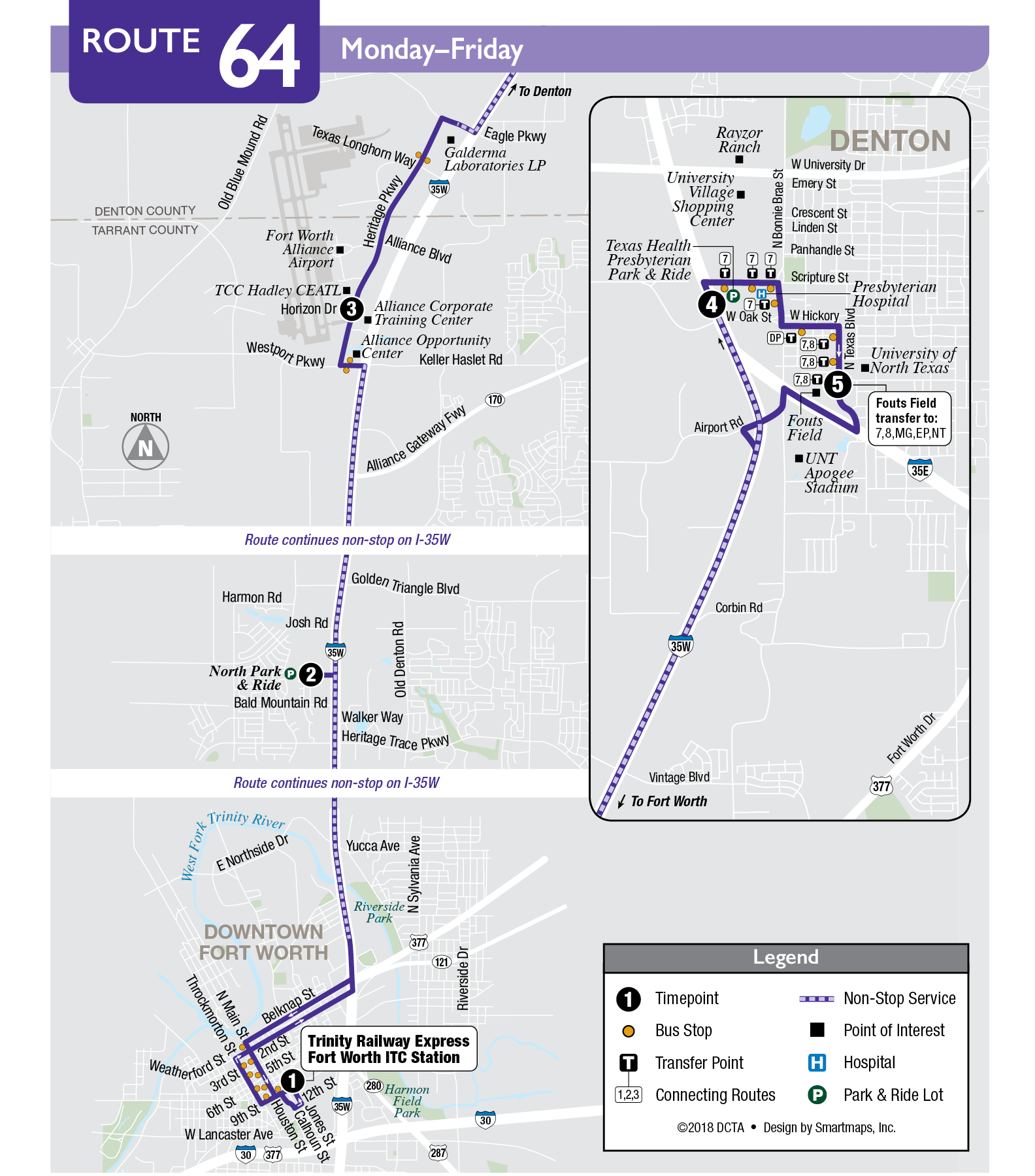 North Texas Xpress (Route 64) | DCTA