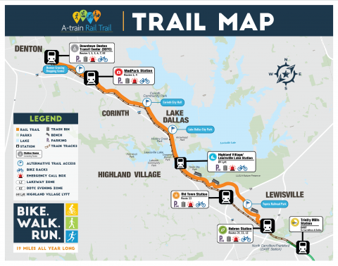 A-train Rail Trail | DCTA