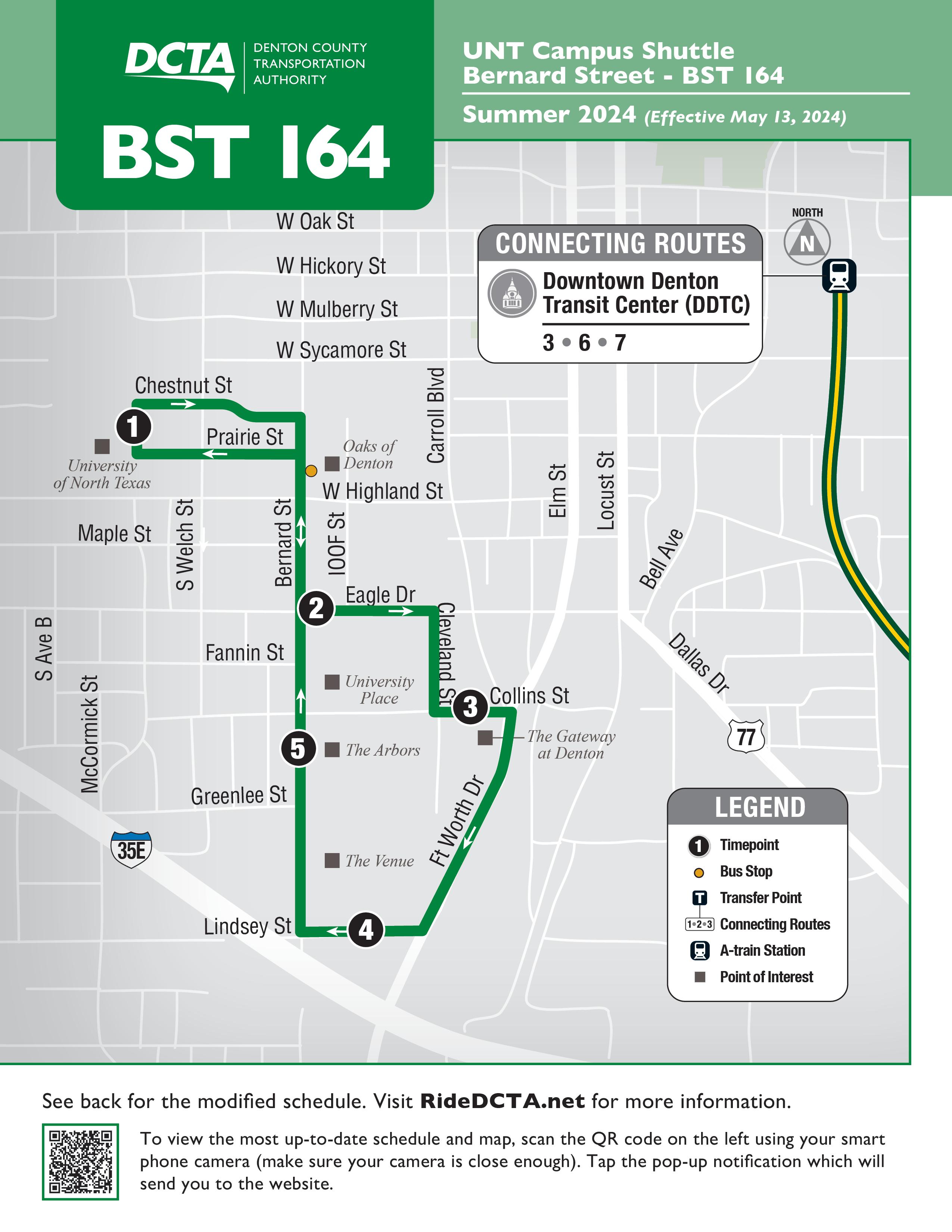 University Routes | DCTA