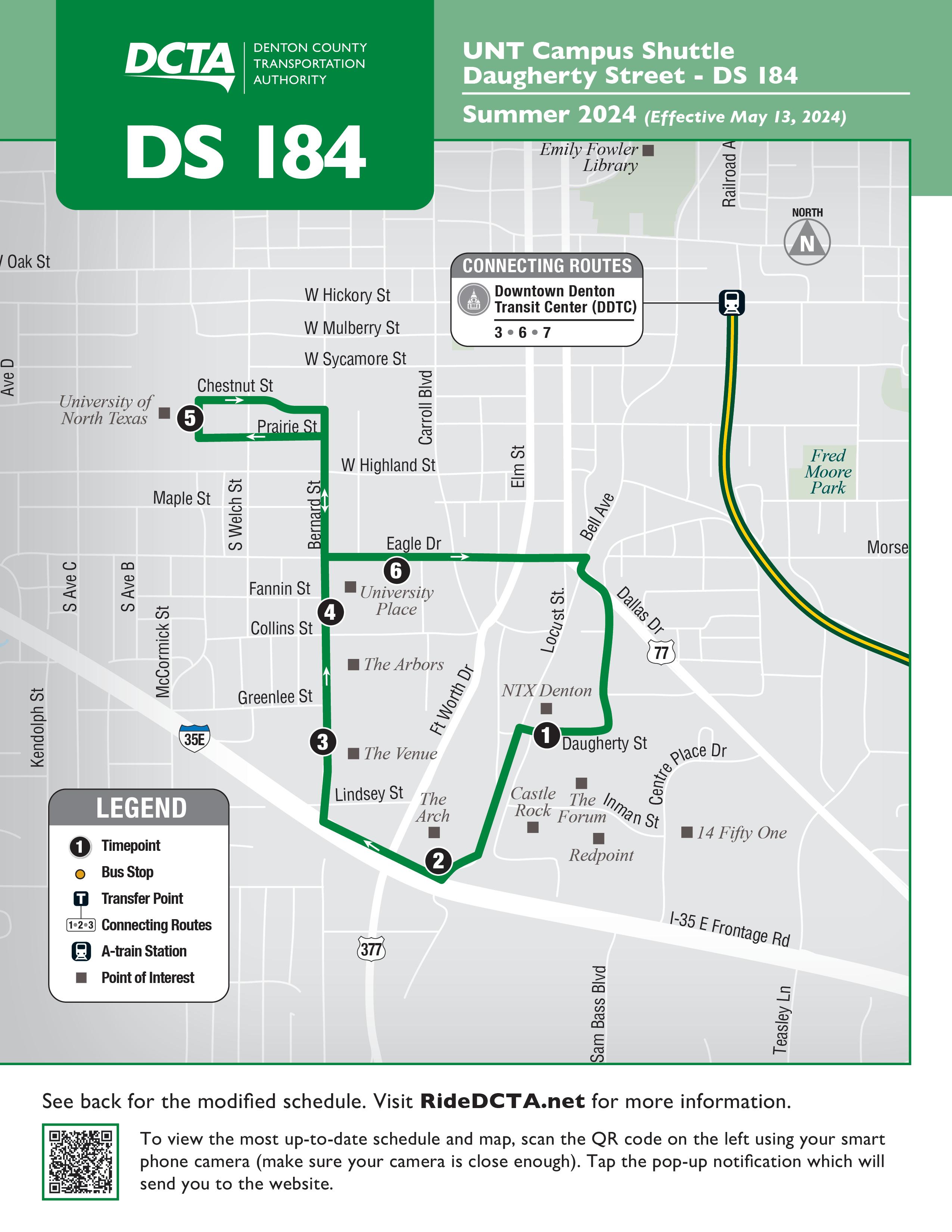 University Routes | DCTA