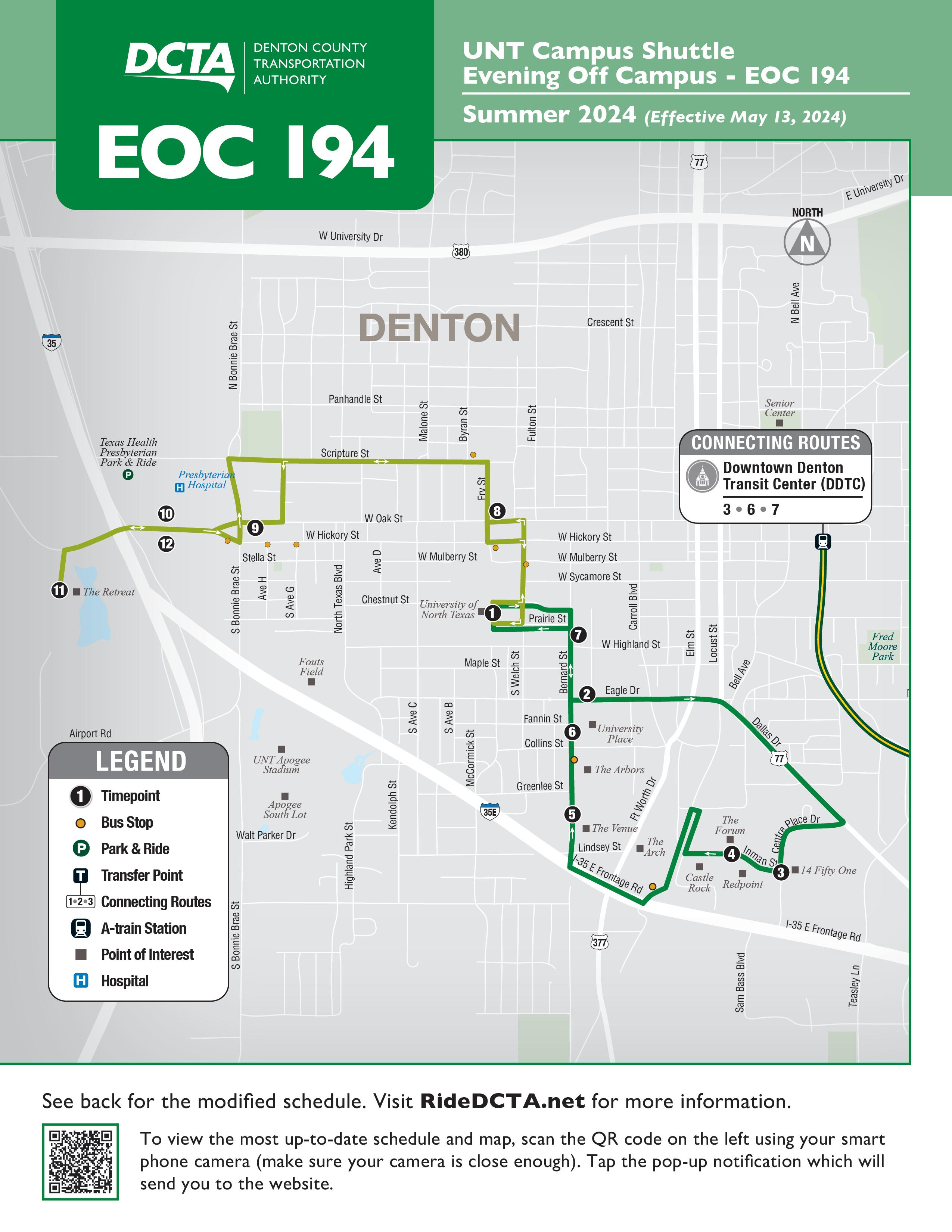 University Routes | DCTA