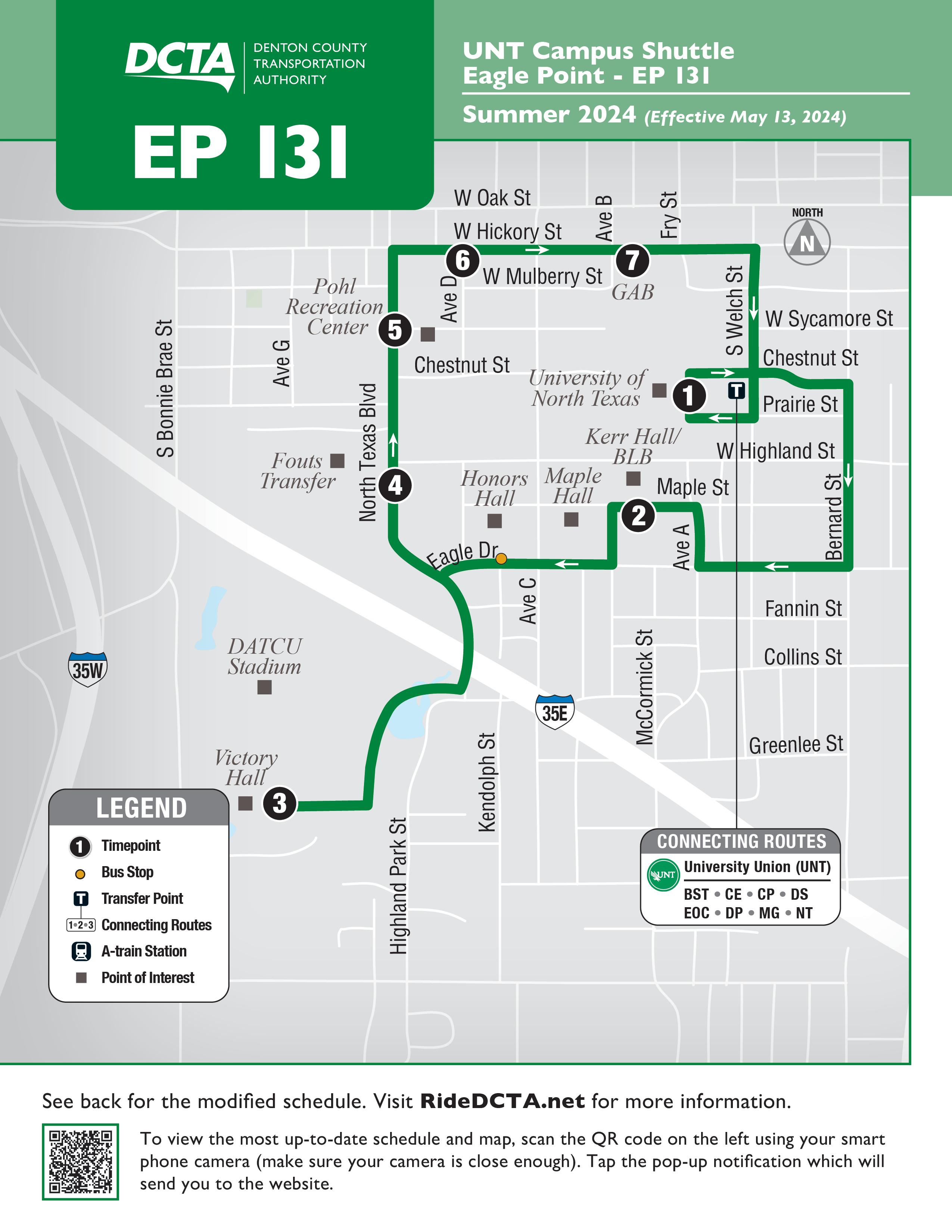 University Routes | DCTA